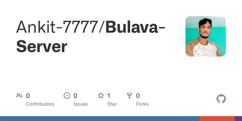 GitHub Ankit 7777 Bulava Server