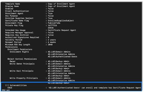 ad series active directory certificate services adcs misconfiguration exploits raxis