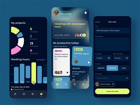 task app tracker by anastasia golovko on dribbble