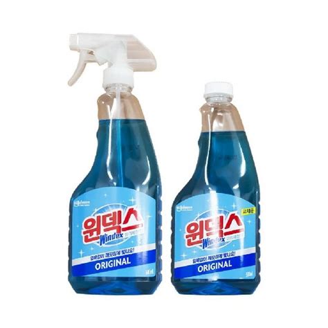 윈덱스 유리세척제 본품 앤 리필 티몬