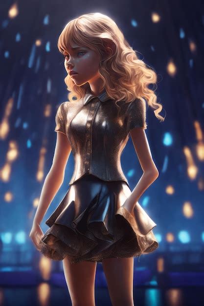 Premium Ai Image Character Portrait Of Taylor Swift