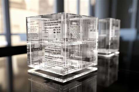 Premium Photo A Visualization Of A Database Of Documents With Abstract Symbolic