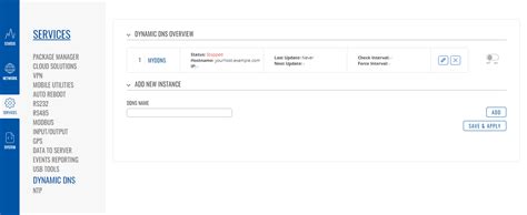 Noip IPv6 DDNS Configuration Teltonika Networks Wiki