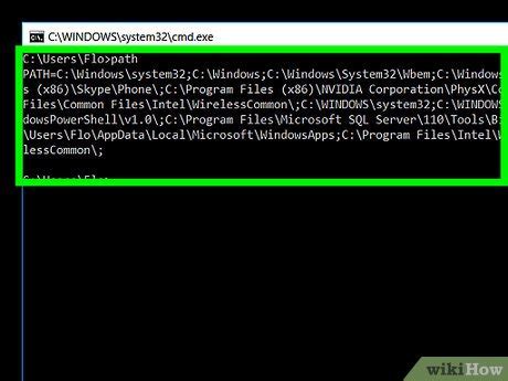 How To Create A Path For The Command Prompt Steps