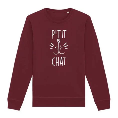 Sweat P Tit Chat Pour Femme La French Touch