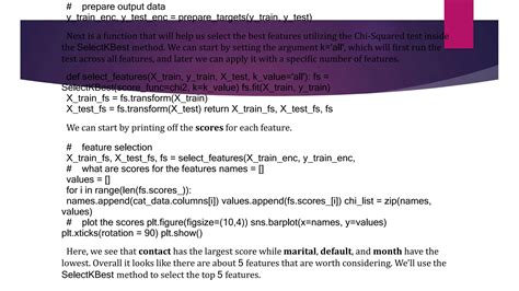 Feature Selection Techniques To Be Used In Machine Learning Algorithms Ppt