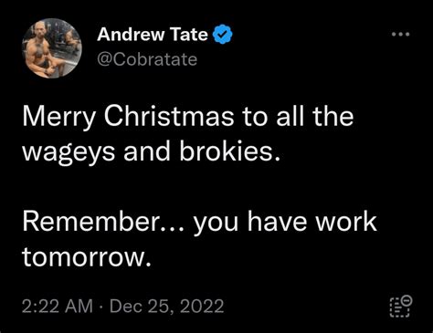 Mjf Copying A Moron Like Andrew Tate Is A Direct Shot At Him Being A