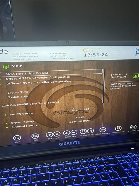 Gigabyte Laptop G7 Ke “default Boot Device Missing Or Boot Failed” Please Help Rgigabyte