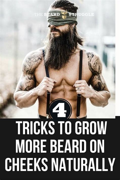 4 Tricks To Grow More Beard On Cheeks Naturally Artofit