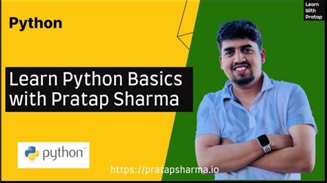 learn with pratap on linkedin python for beginners full course