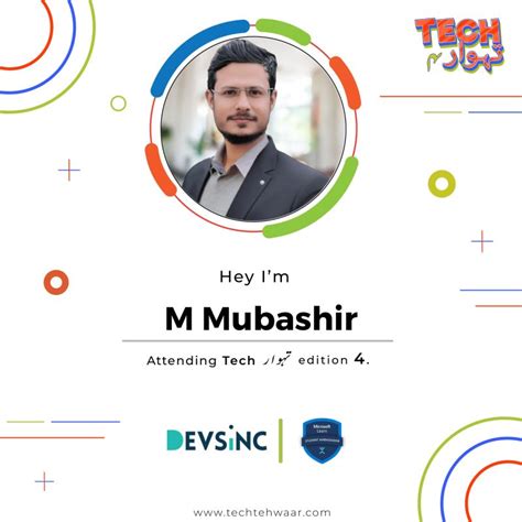 Muhammad Mubashir On Linkedin Techتہوار Itevent Techenthusiast