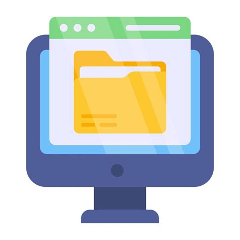 Editable Design Icon Of Digital Folder 9784472 Vector Art At Vecteezy