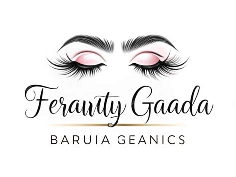 Classis Eyelash Logo Premium Ai Generated Image