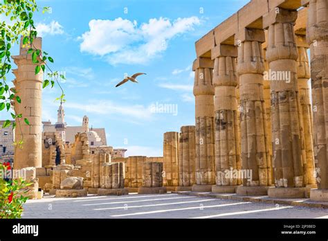 luxor temple, luxor temples Stock Photo - Alamy