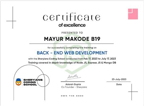 Mayur Makode On Linkedin Connections Backenddevelopment Webdevelopment Learningjourney