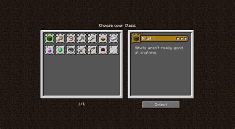 Alternate Origin GUI Minecraft Mod