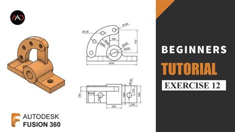 Autodesk Fusion 360 Tutorial Exercise 12
