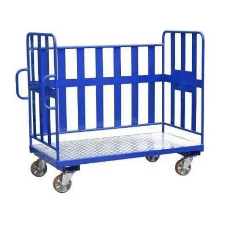 Material Handling Trolley Warehouse Material Pick Up Trolley Manufacturer From Gurugram