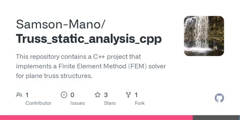 Github Samson Manotrussstaticanalysiscpp This Repository Contains A C Project That