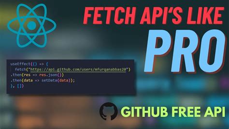 Fetch Api Like Pro In Reactjs🔥 Codewithfurqan Youtube