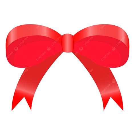 Red Ribbon Bow Vector Ribbon Bow Clipart Png And Vector With
