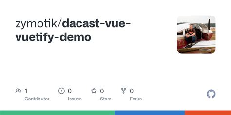 Github Zymotik Dacast Vue Vuetify Demo