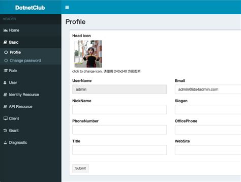 github zlzforever identityserver4 admin