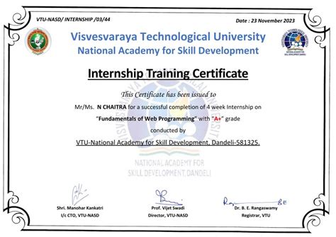 Chaitra N On Linkedin Internship Webdevelopment Networking