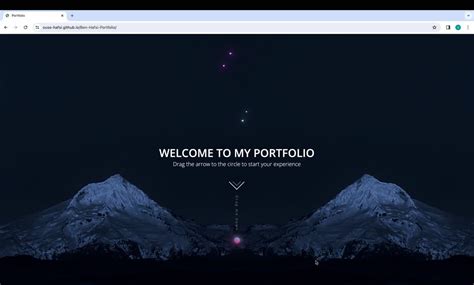 ben hafsi on linkedin portfolio html5 css3 javascript gsap