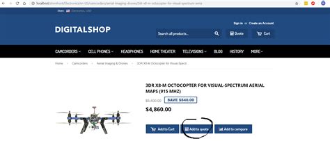 Virtocommerce Virto Commerce Not Able To Add Quote Functionality In
