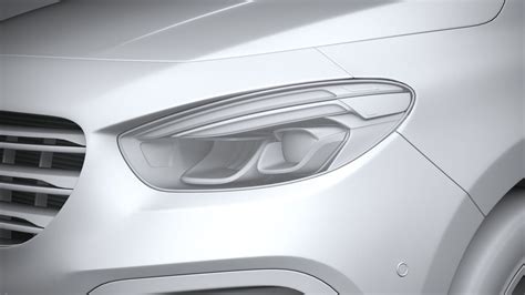 Mercedes Benz T Class 2023 3d Model 159 3ds Lwo Obj Max Ma Fbx