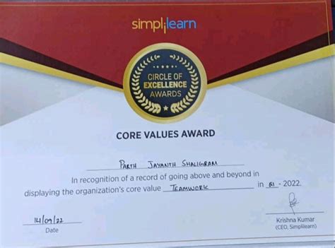 Parth Shaligram On Linkedin Simplilearn Thank You For The Appreciation Hat Rick 3 Rd Time In