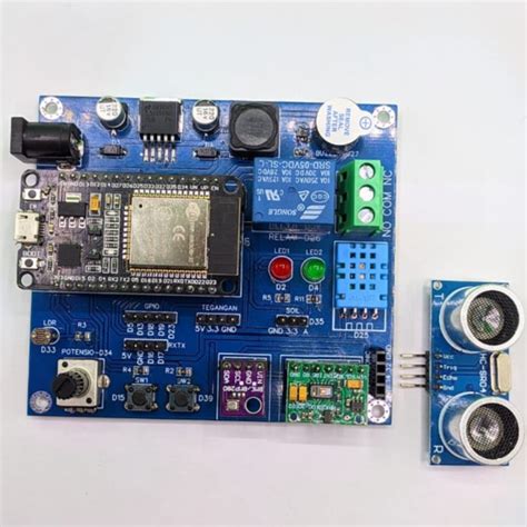 Jual Giotee Pcb Esp32 Trainer Iot Starter Kit Pembelajaran Belajar Iot