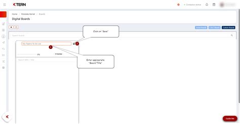 How To Create Custom Boards And Tasks Kternai Documentation