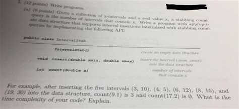 Solved 5 12 Points Write Programs A 6 Points Given A