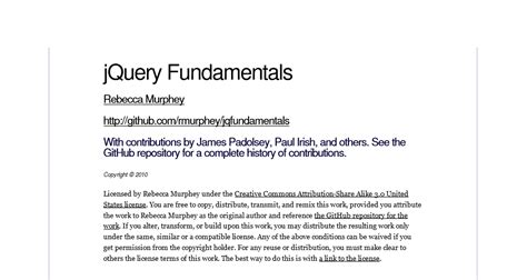 10 Free Jquery E Books Business Technology And Lifestyle Blog