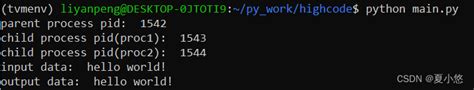 Python进程间的通信之管道通信：ospipepython 管道通信 Csdn博客