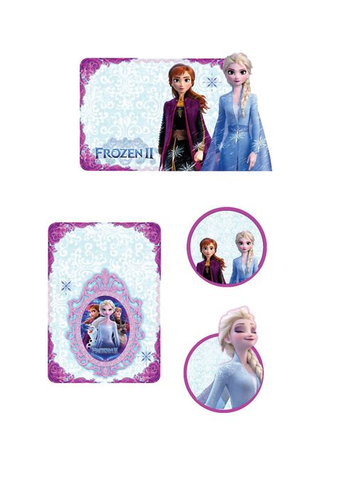 Etiquetas Para Corte Frozen Digital Gr Tis