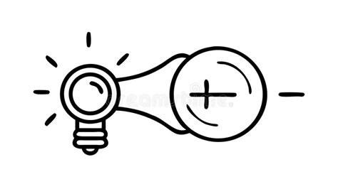 Idea Research Global Lightbulb Icon For Worldwide Knowledge Vector Design Generative Ai Stock