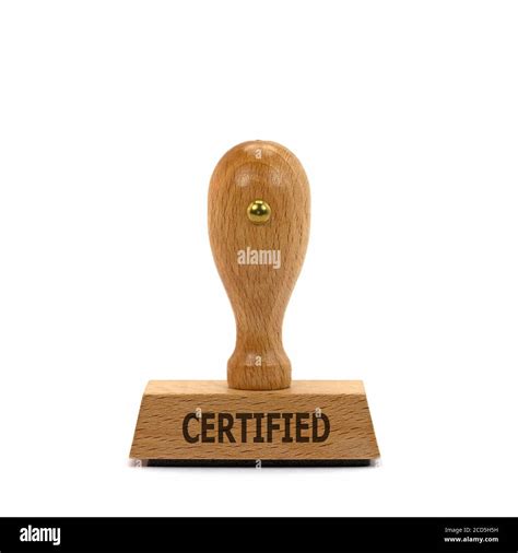 Certification Stamp Hi Res Stock Photography And Images Alamy