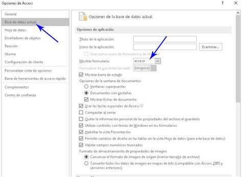Como Ocultar Microsoft Access Al Abrir Formularios PlantillasDoc Com