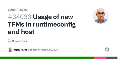 Usage Of New TFMs In Runtimeconfig And Host Issue 34033 Dotnet