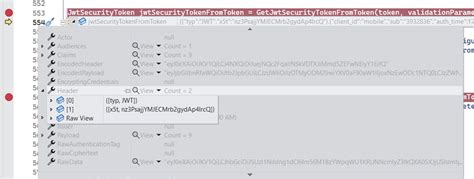 core missing alg in jwtsecuritytoken header stack overflow
