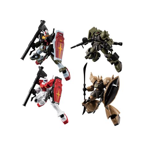 Mobile Suit Gundam G Frame Fa Real Type Selection 10pack Box Candy Toy