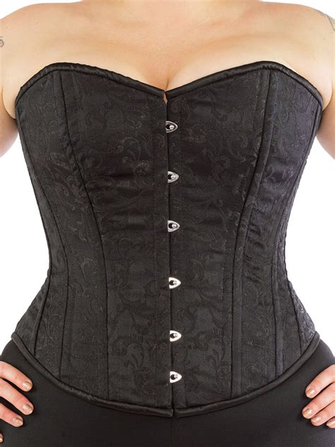 Plus Size Overbust Brocade Steel Corset Cs 530 Orchard Corset
