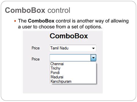 Windowforms Controls C PPT