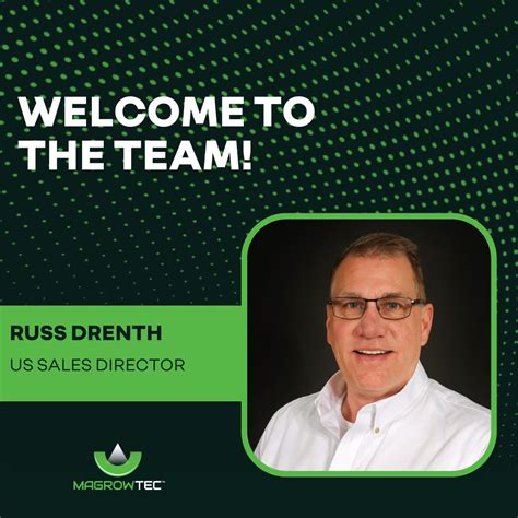 Russ Drenth Joins Magrowtec As A Us Sales Director Magrowtec A