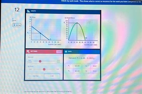 Solved Demand P 6 000 100 Q0 Use The Interactive Above Chegg Com