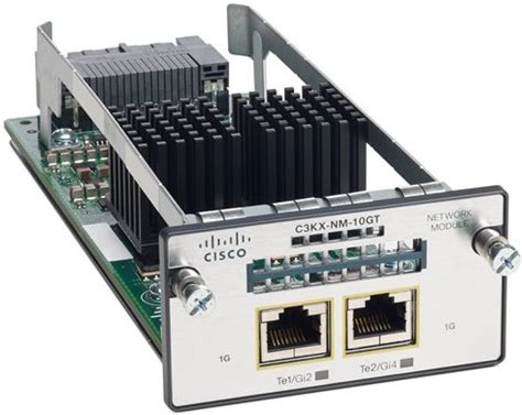 Cisco C3KX NM 10GT Refurbished Network Switch Module 10 Gigabit Ethernet Gigabit Ethernet