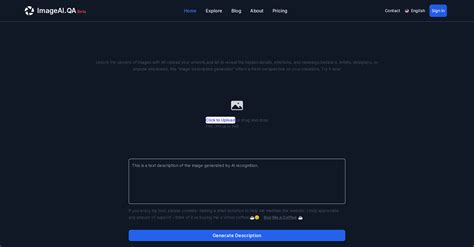 Imageai Ai Tool For Image Descriptions